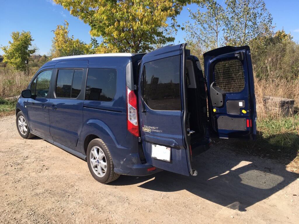 Tall Driver Buys Ford Transit Connect Passenger Wagon - Tall.Life